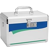 Amazon.com: GODLONSEN Medicine Lock Box for Safe Medication - 13.4 x 7. ...