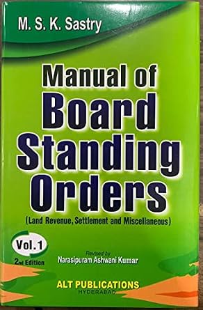 Buy MANUAL OF BOARD STANDING ORDER in 2 VOL SET Book Online at Low ...