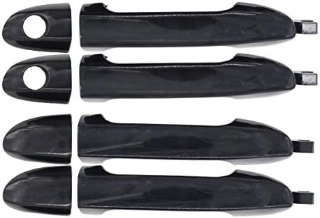 Amazon.com: Lcyolada Pack of 4 Exterior Outside Outer Door Handles ...