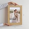 Amazon.com - Hongkee 6x9 Picture Frame Set of 2, Made of Real Glass and ...