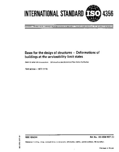 ISO 4356:1977, Bases for the design of structures - Deformations of ...