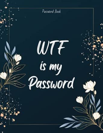 Password Book: 120 Pages Large Print Size Personal Internet, Password ...