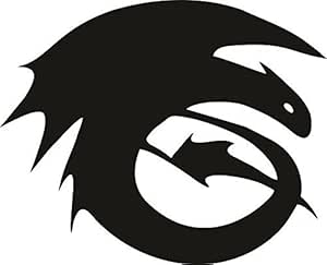 FAVFOUR INC HOW TO TRAIN YOUR DRAGON HICCUP LOGO VINYL STICKERS SYMBOL ...