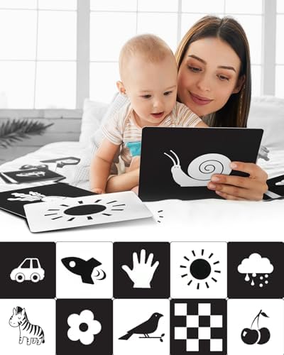 Buy Intellibaby Newborn & Infants High Contrast Premium Thick Flash ...