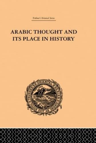 Arabic Thought and its Place in History : Buy Online at Best Price in ...