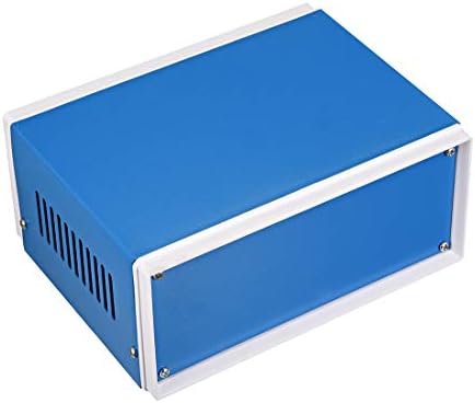 Sourcingmap Metal Blue Project Junction Box Enclosure Case 170 x 130 x ...