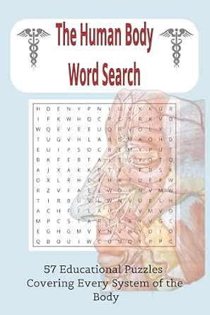 Human Body Word Search Puzzle Book: 57 Educational Puzzles Covering ...
