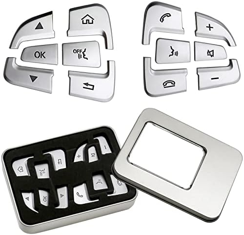 Amazon.com - NPSNGSJY Car Interior Stickers Button Decals Fit for ...
