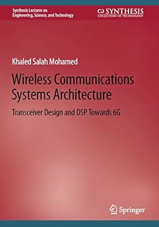 Amazon.com: Wireless Communications Systems Architecture: Transceiver ...