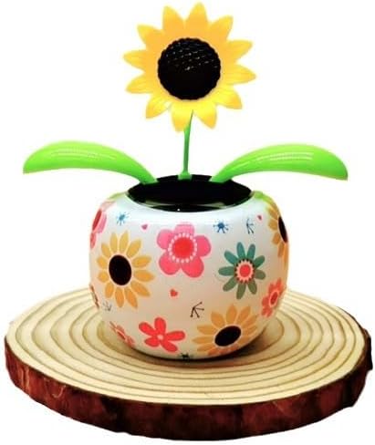 Amazon.com: Galyacht Sunflower Solar Dancing Flower Solar Dancing Solar ...