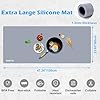 Amazon.com: Silicone Mat for Kitchen Countertop, 47.2x23.6in Heat ...