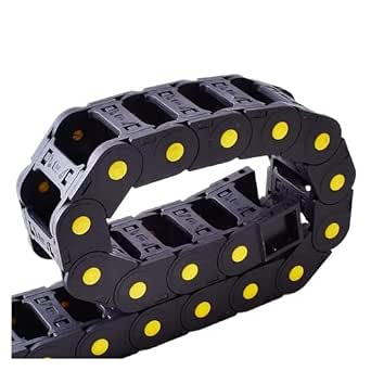 Plastic Transmission Cable Chains Bridge Opened Drag Chain with End ...