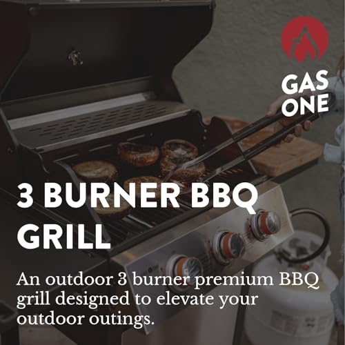 GasOne GP-1030S One 3 Burner Stainless Steel– Outdoor Cabinet Style ...