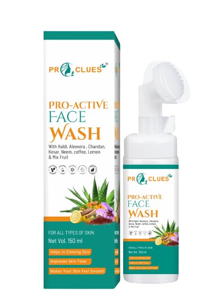 Proclues Refreshing & Deep Cleansing Pro-Active Face Wash With Herbal ...