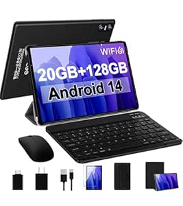 SKYEGG Android 14 Newest Tablet 10.1" Tablets, 20GB RAM, 128GB ROM, 1TB ...