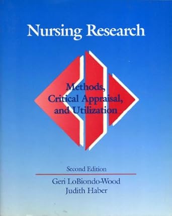 Nursg Research : Geri LoBiondo Wood, Judith Haber: Amazon.co.uk: Books