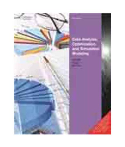 Data Analysis Optimization And Simulation Modeling Wcd 2759