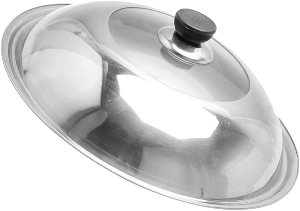 Amazon.com: Happyyami Steak Dome Stainless Steel Pot Lid Universal ...