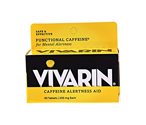 Vivarin, Caffeine Pills, 200mg Caffeine per Dose, Safely and ...