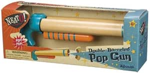 Amazon.com: Wooden Double Barreled Pop Gun : Toys & Games