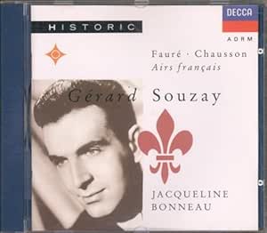 GÃ©rard Souzay, Jacqueline Bonneau - Gerard Souzay Sings Faure & Chausson - Amazon.com Music