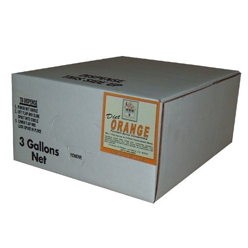 Amazon.com : Diet Orange Soda Syrup (3 gallon) : Soda Soft Drinks ...