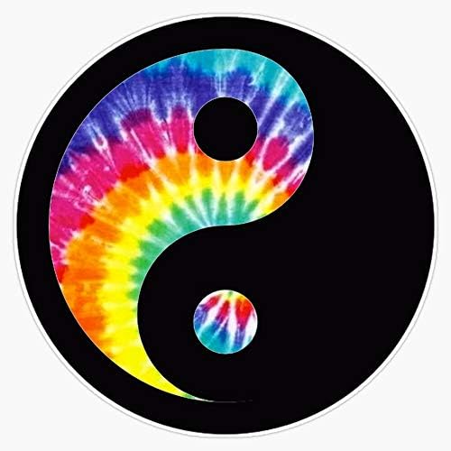 Amazon.com - Ying Yang Symbol Vinyl Waterproof Sticker Decal Car Laptop ...