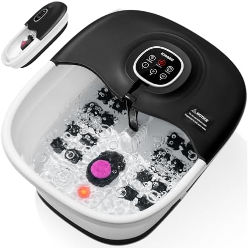 Amazon.com: Collapsible Foot Spa Bath with Heat, Remote Control ...