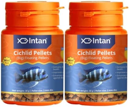 Aquatic Intan Cichlid Pellets | Big Floating Pellets for Aquarium Fish ...