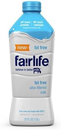 Amazon.com: Fairlife Fat-Free Milk, 52 Ounce : Grocery & Gourmet Food