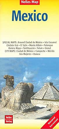 Amazon.com: Mexico Nelles Travel Map 1:2.5M: 9783865742964: Nelles: Libros