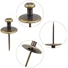 Amazon.com: 20pcs Double Head Large Push Pins Zinc Alloy Long Pushpin ...
