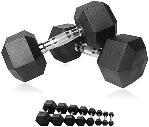 OZFIT 6kg CAP Barbell Coated Hex Dumbbells, Set of 2 Heavy Duty ...