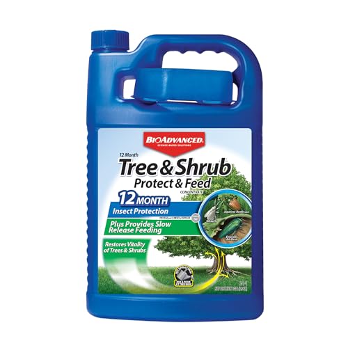 BIOADVANCED 12-Month Tree and Shrub Protect and Feed, Insect Killer and ...