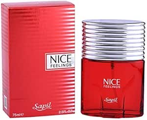 SAPIL Nice Feeling Red Men Parfum 75 ml : Amazon.fr: Beauté et Parfum