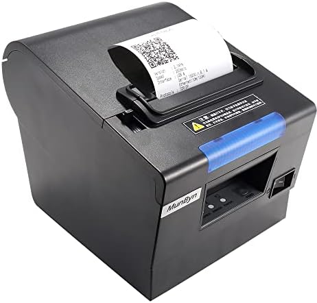 Amazon.com: MUNBYN Thermal Printer P068BK, 80mm POS Printer, Restaurant ...