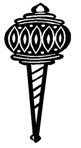 Ansh Hanuman Gada Windows, Sides, Hood, Bumper Car Sticker Length 10 cm ...