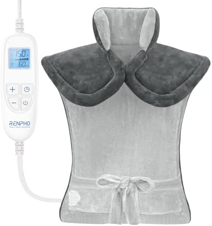 Amazon.com: RENPHO Heating Pad for Back, Mothers Day & Relaxation Gifts for Her Him Mom Dad ...