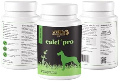 Buy Venttura Calci Pro+ Chewable Calcium Supplement Tablets for Dogs ...