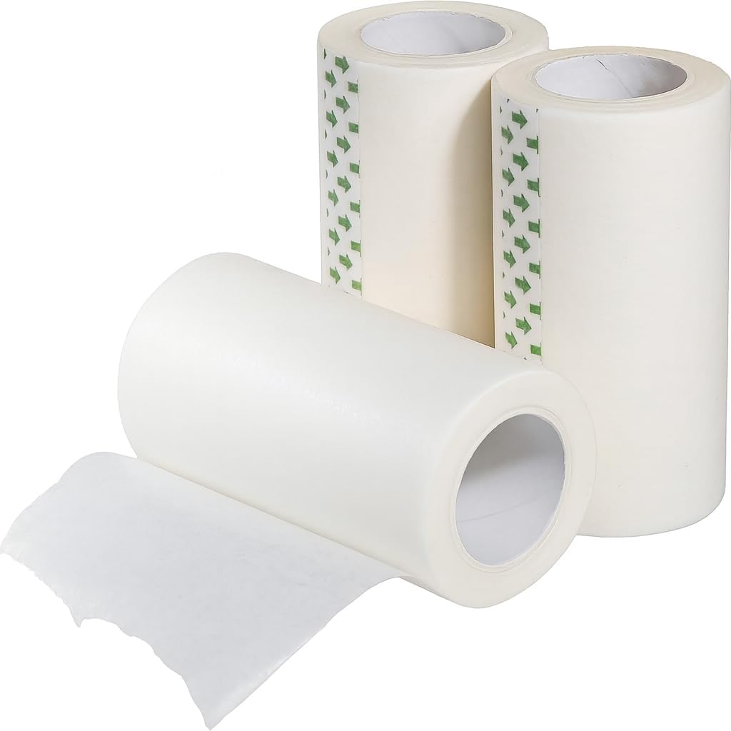Amazon.com: Vakly Paper Medical Tape 3 in x 10 yd (3 Rolls ...
