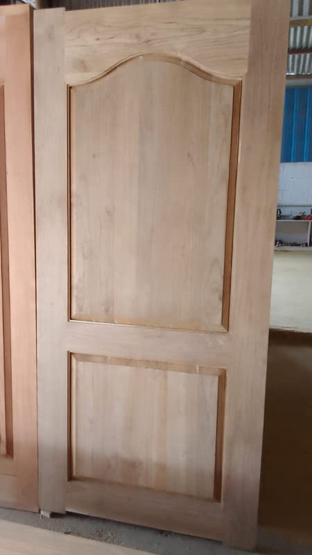 Gayathri Woods Country Forest Teak Wood Solid Entrance Door with ...