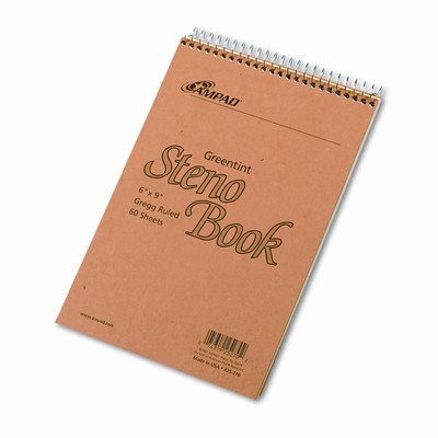 Spiral Steno Book, Gregg Rule, 6 X 9, 60 Sheets [Set of 3] : Amazon.in ...