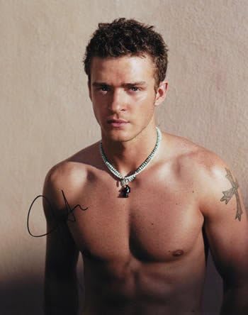 Gorgeous Justin Timberlake Shirtless Signed 8x10 In-person at Amazon's ...