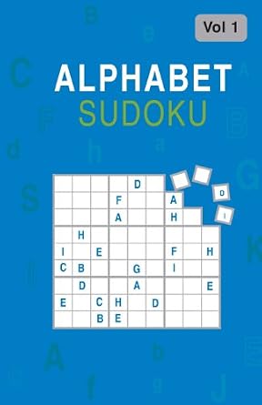Buy Alphabet Sudoku Book Online at Low Prices in India | Alphabet ...
