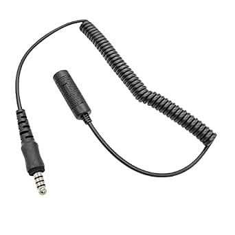 Amazon.com: RATAOK GA General Aviation Headphone Extension Single Cable ...