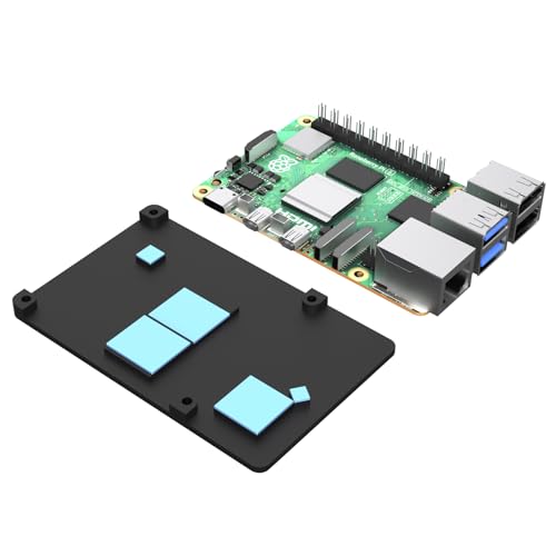 Snapklik.com : Case For Raspberry Pi 5, iUniker Aluminiun Pi Case ...