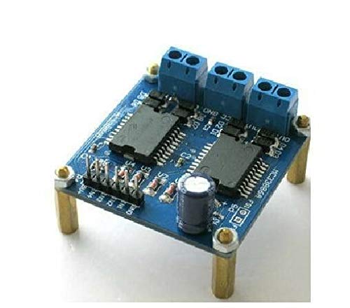 Automation & Motion Controls New Dual MC33886 Motor Driver Module 5A for Robot Smart car: Amazon ...
