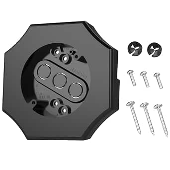 RsoTone Vinyl Siding Mounting Blocks, Outdoor Siding Mount Kit, Light ...