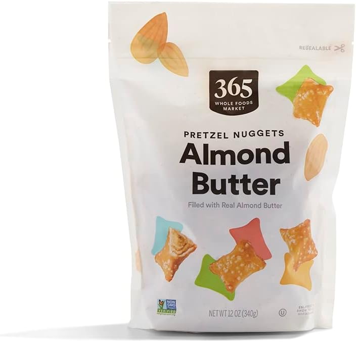 Amazon.com: 365 by Whole Foods Market, Peanut Butter Pretzel Nuggets ...