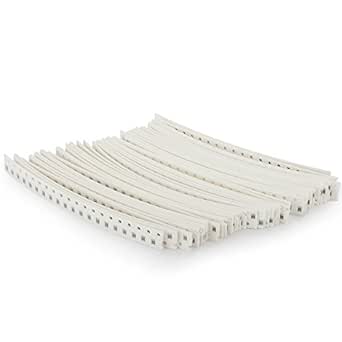 DIYhz 1000 Pcs SMD SMT 0805 (1R-2.7K) 50 Values Resistor Assortment Kit ...